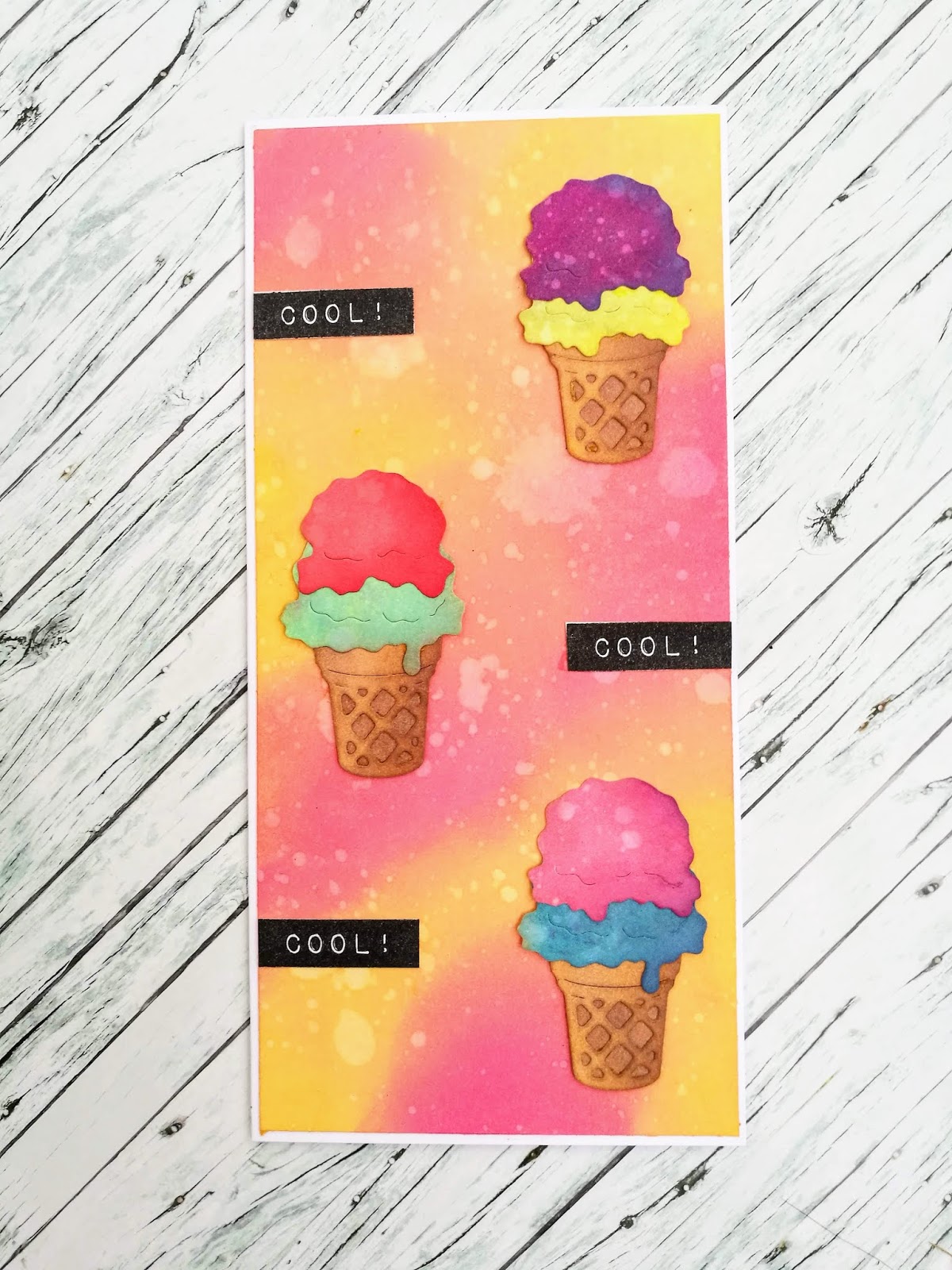 CottageCutz: Ice Cream Card