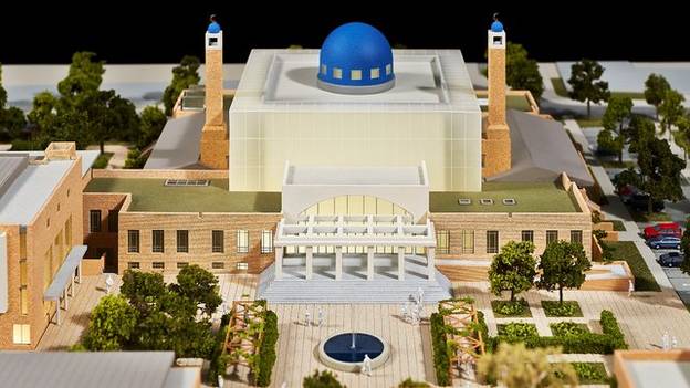 Világ mecsetei / Mosques of the World: Zöld lámpa a dublini nagymecsetnek