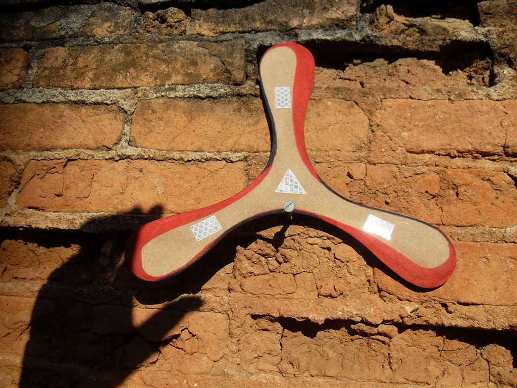 Bumerangue, reciclagem de bumerangues e oficina de bumerangues de ...