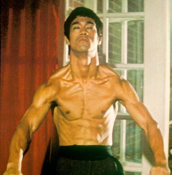 health & fitness: 【Chinese kung fu】Bruce Lee hard muscles