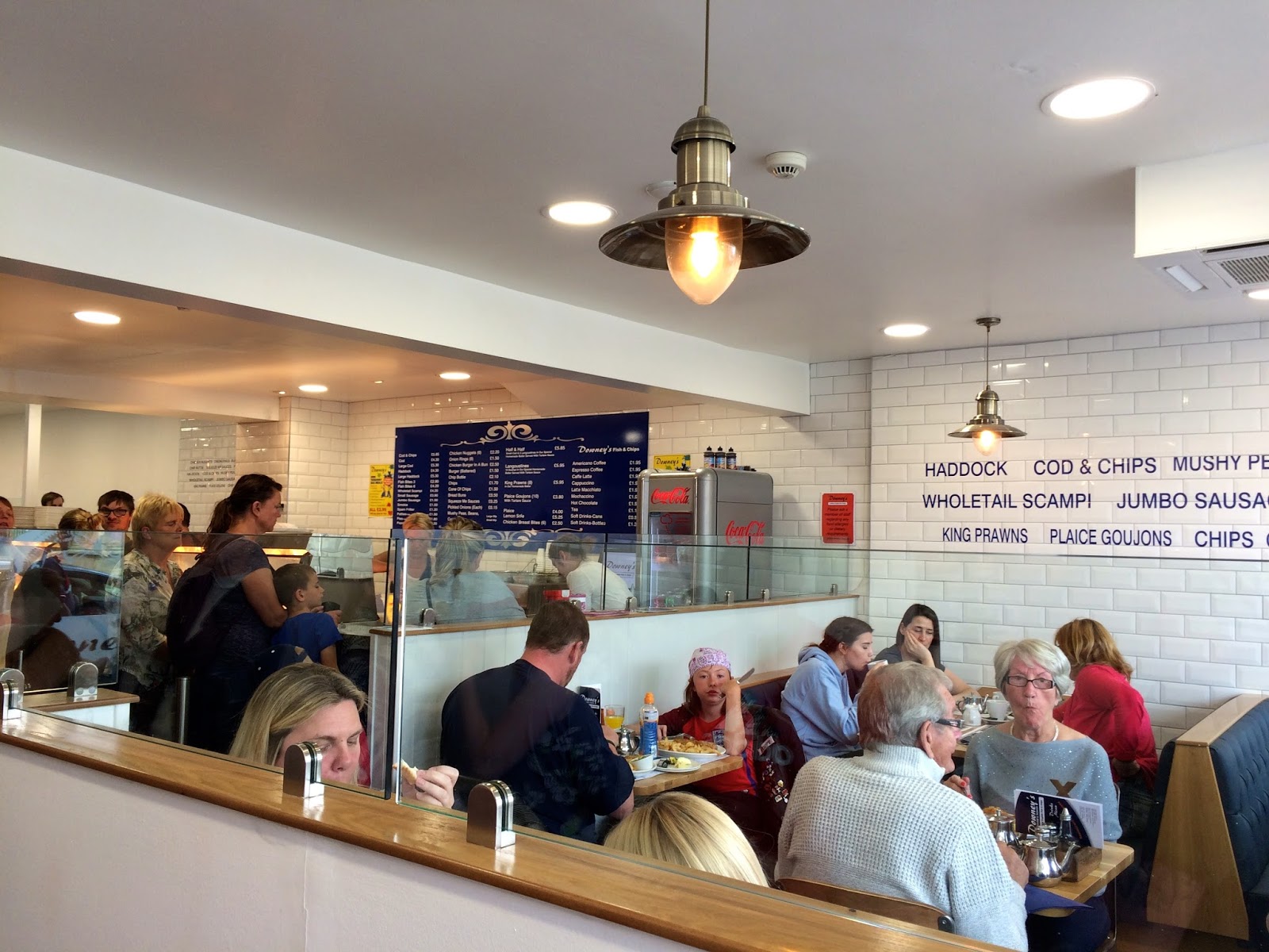 Downey's Fish and Chips, Seaham