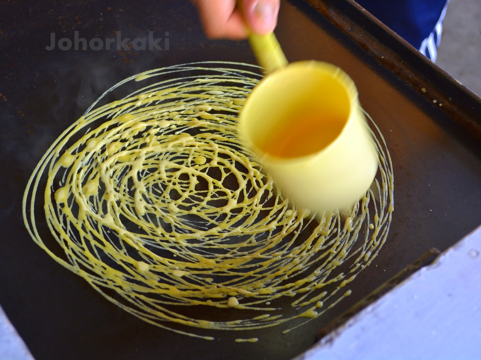 Roti Jala in Johor Bahru at Restoran Mak Tok |Tony Johor Kaki Travels ...
