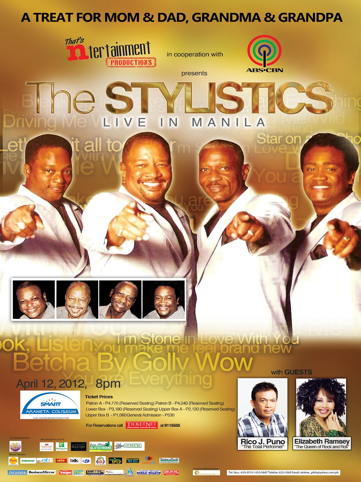 Wallflower of the Jeepney: The Stylistics Live in Manila!