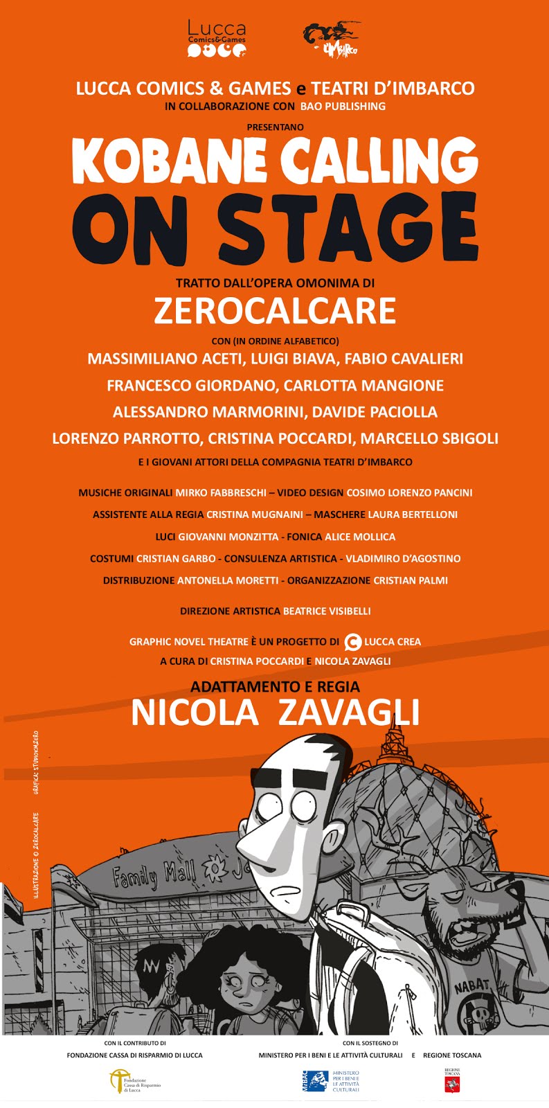 20 nov - KOBANE CALLING ON STAGE IN TOUR CON ZEROCALCARE - FIRENZE - TRIESTE - ROMA - BOLOGNA ...