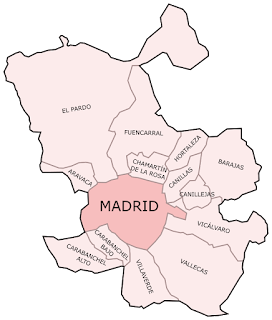 Los distritos de Madrid a
