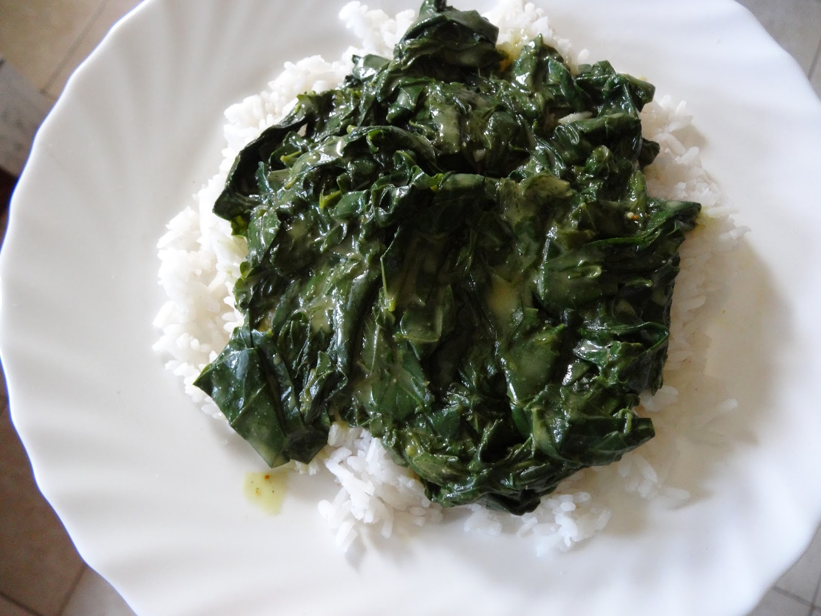 Ugandan Cooking Lesson: Cowpea Leaves (Eboo)