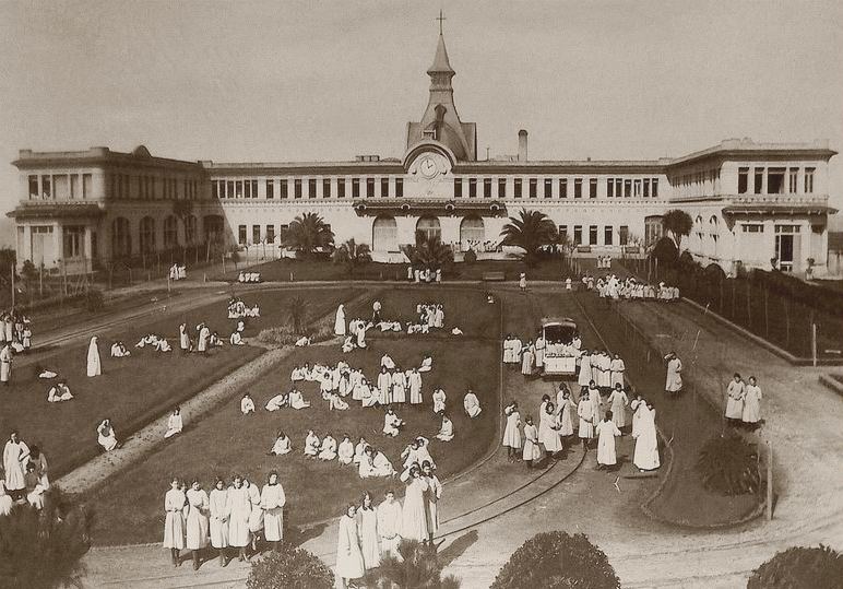 Fotos Viejas de Mar del Plata: ASILO SATURNINO UNZUÉ