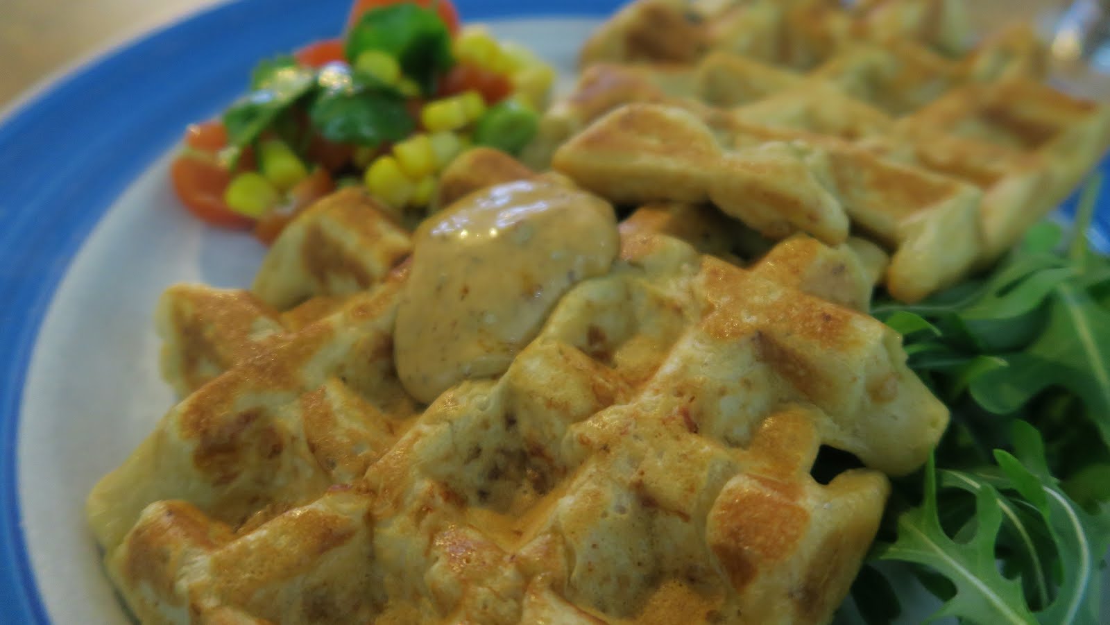 Crab & Crawfish Waffles