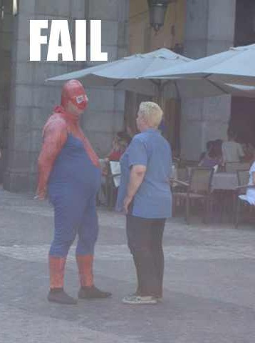 Spider-Man Fail