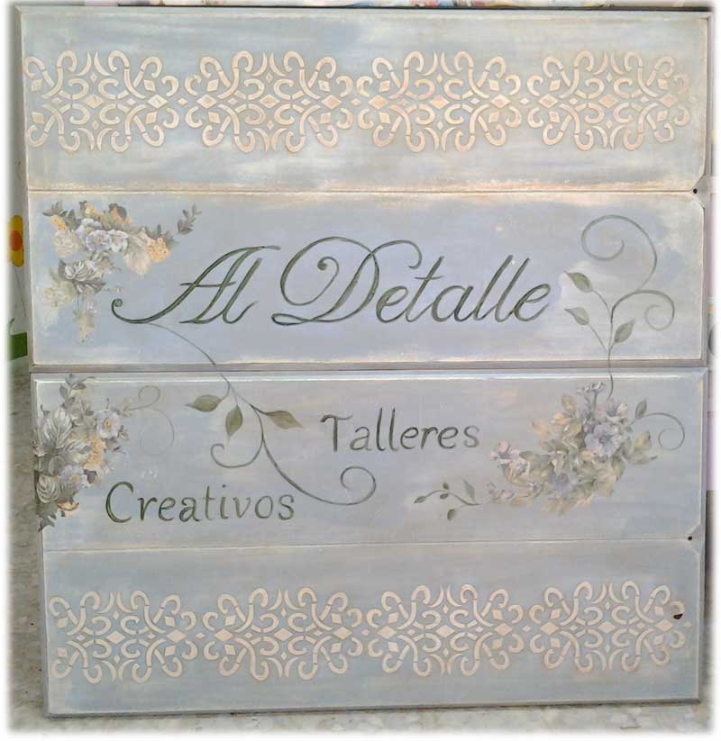 Rosabel manualidades: Letrero