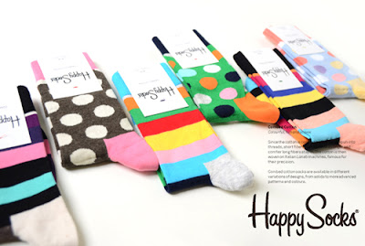 print & pattern: SOCK DESIGN - happy socks