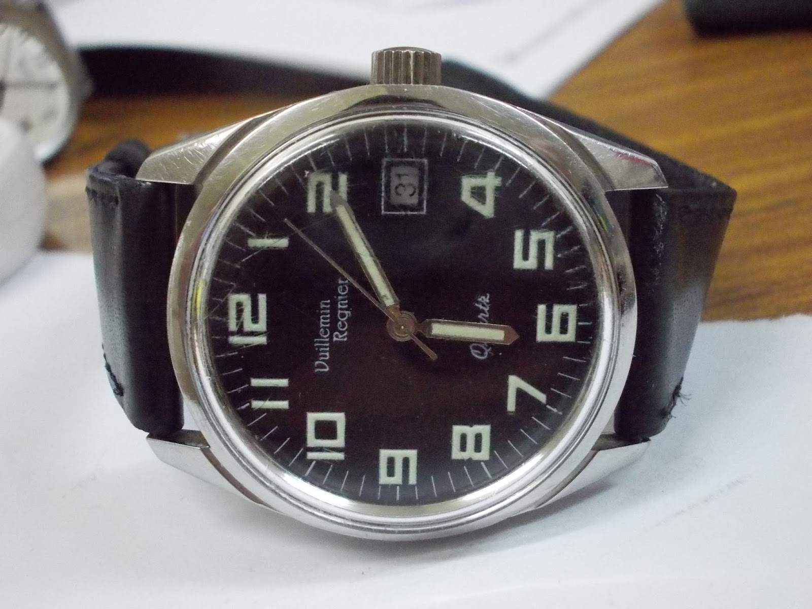 vintage watches: Vuillemin Regnier military RM150