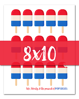 i should be mopping the floor: Patriotic Popsicles Free Printable