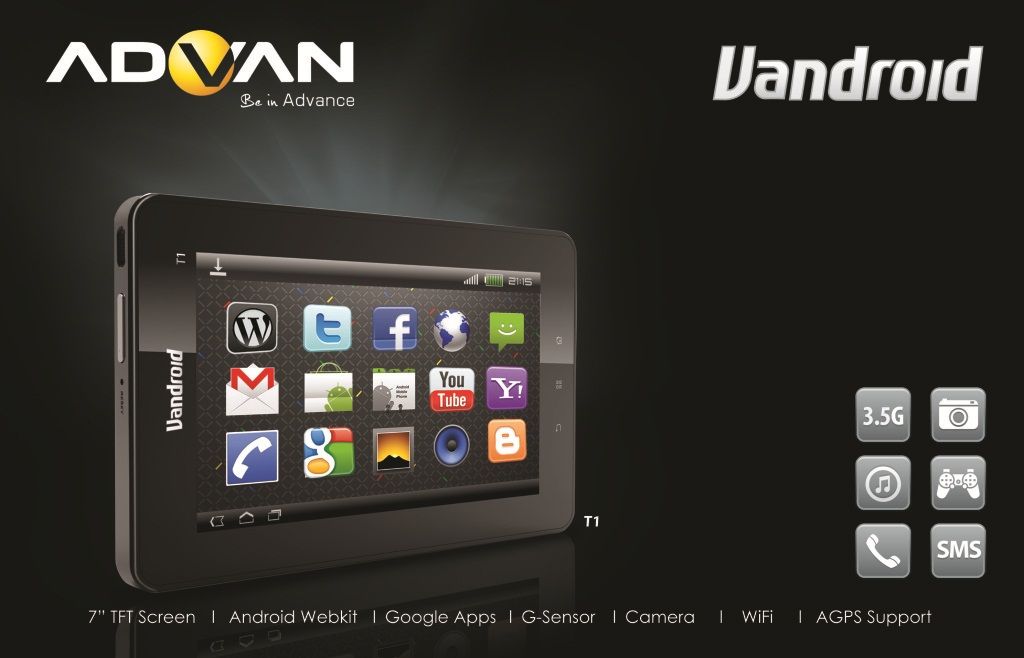 Daftar Harga Tablet Advan Vandroid Terbaru April 2013 - Daftar Harga ...