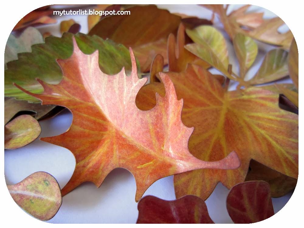 The Autumn Wedding: DIY Fall Leaves Tutorial