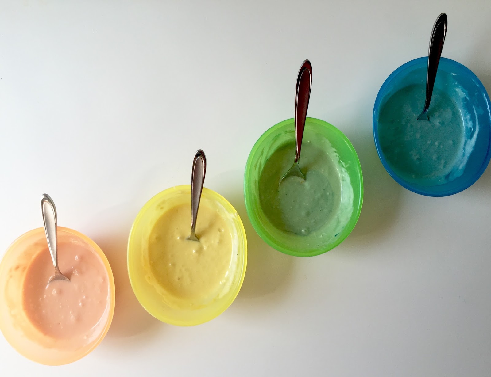 Rainbow Pancakes! - Klein dot Co