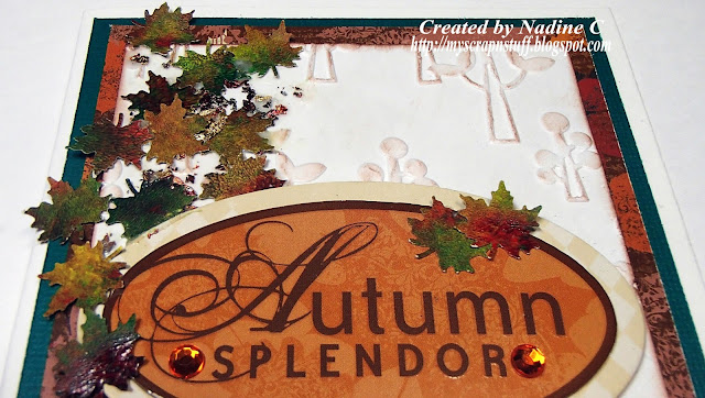 Autumn Splendor Card for CropStop ~ Nadine Carlier