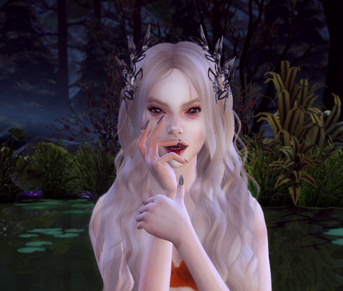 Moon Galaxy Sims Sims 4 Mermaid Siren