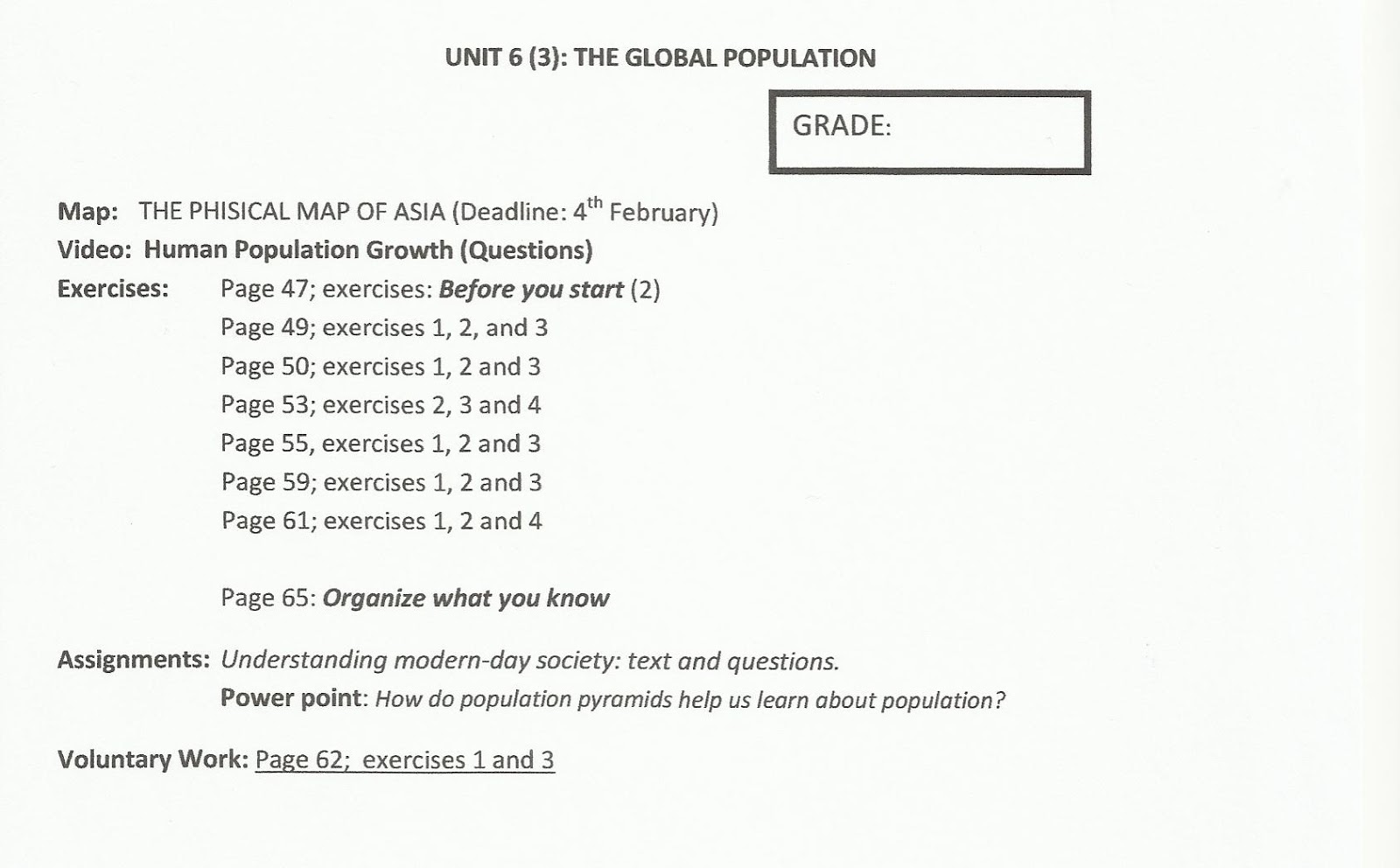Geografía e Historia: 3º ESO BILINGÜE