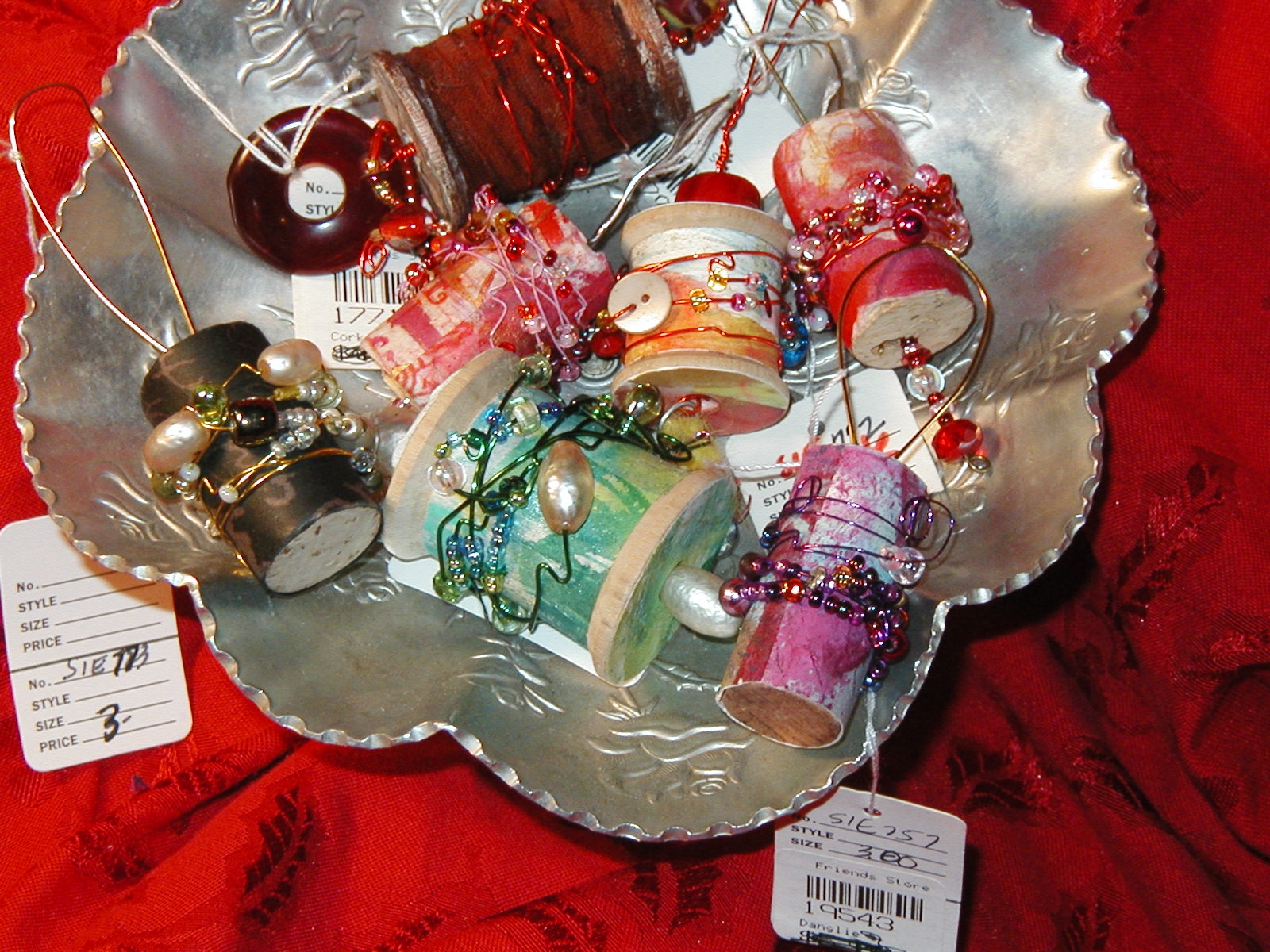 Portland Art Collective: New Fiber Danglies--I hope you like them!