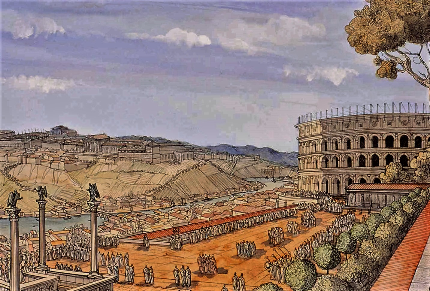 Redones Latini: L'amphithéâtre de Lyon