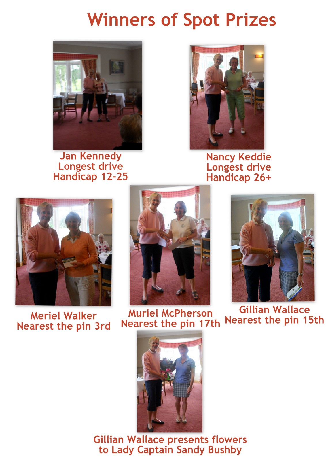 BLAIRGOWRIE GOLF CLUB LADIES' SECTION: Lady Captain's Day