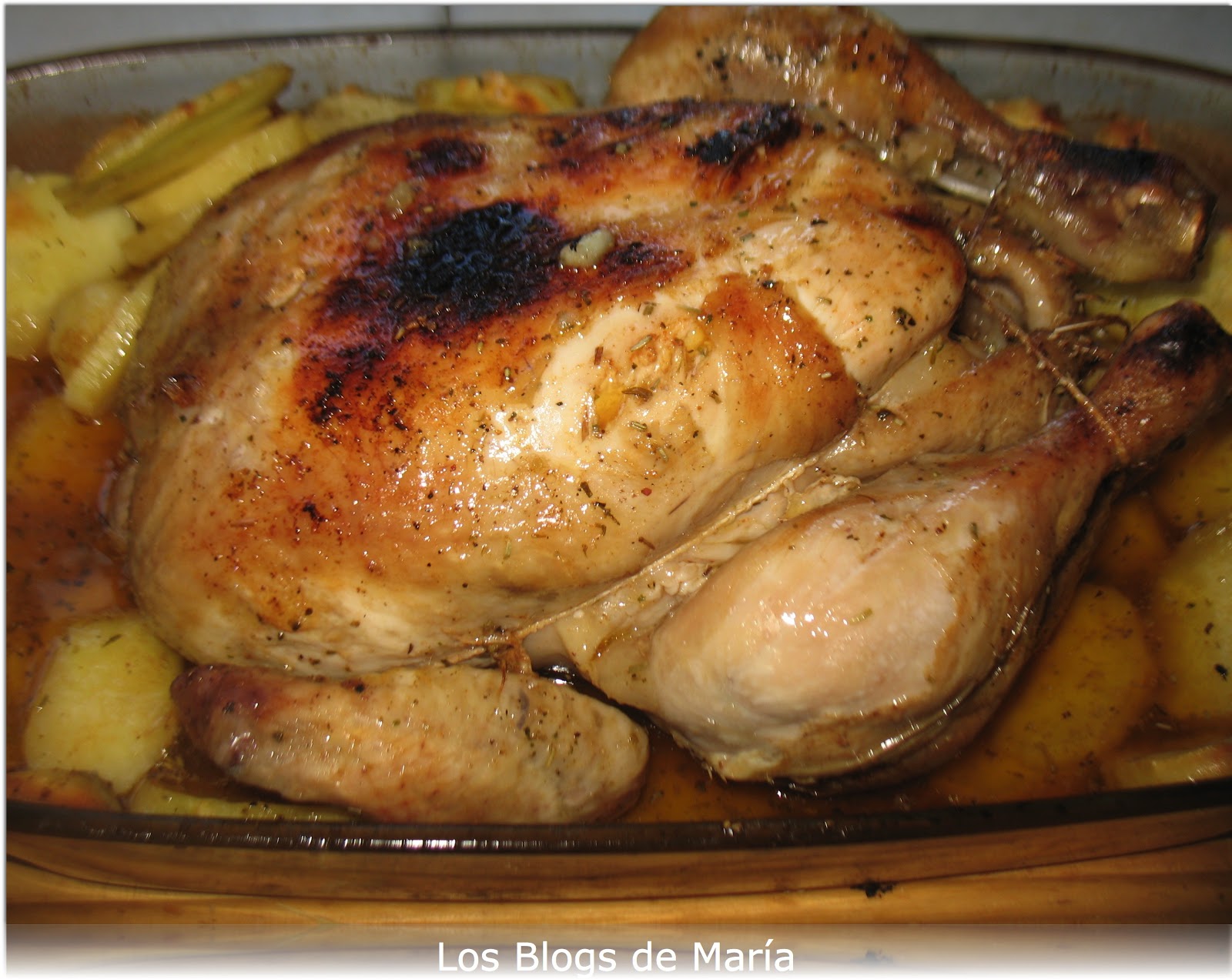 - Los Blogs de María -: Pollo al horno