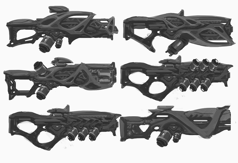 CIREISDEAD: Civilization: Beyond Earth / Weapon Concept Art