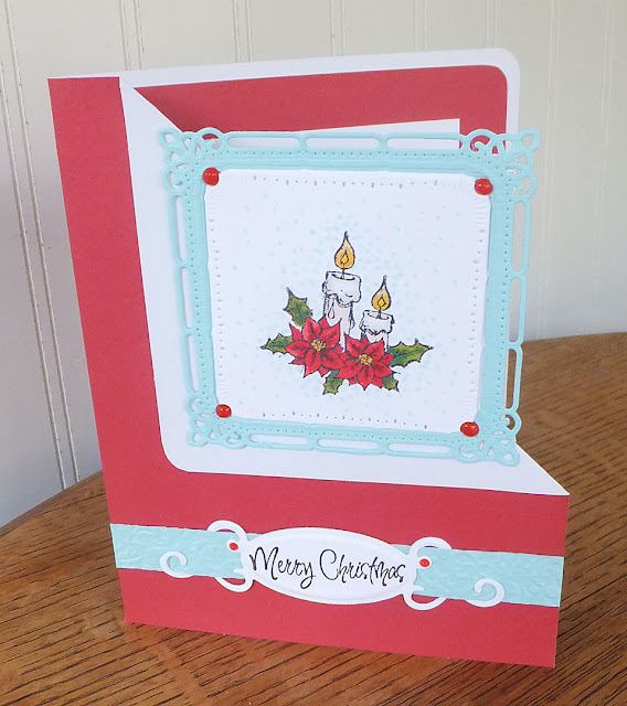 Paper Panacea: Corner fold Christmas cards...