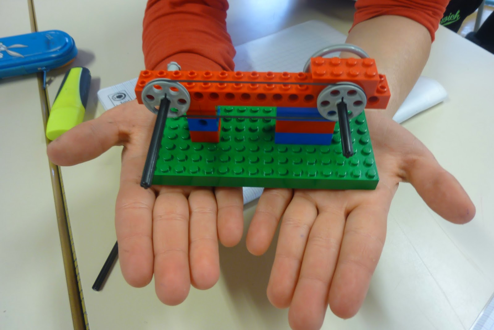 Atelier DFI-ASTEP: Transmission et transformation du mouvement