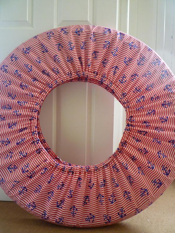 Laura: in a tangle: Quick project: Hoop cover