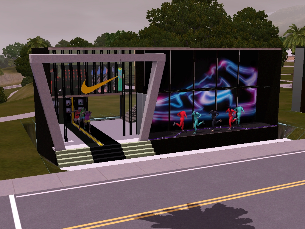 My Sims 3 Blog: NIKE Flagship by jeancr874