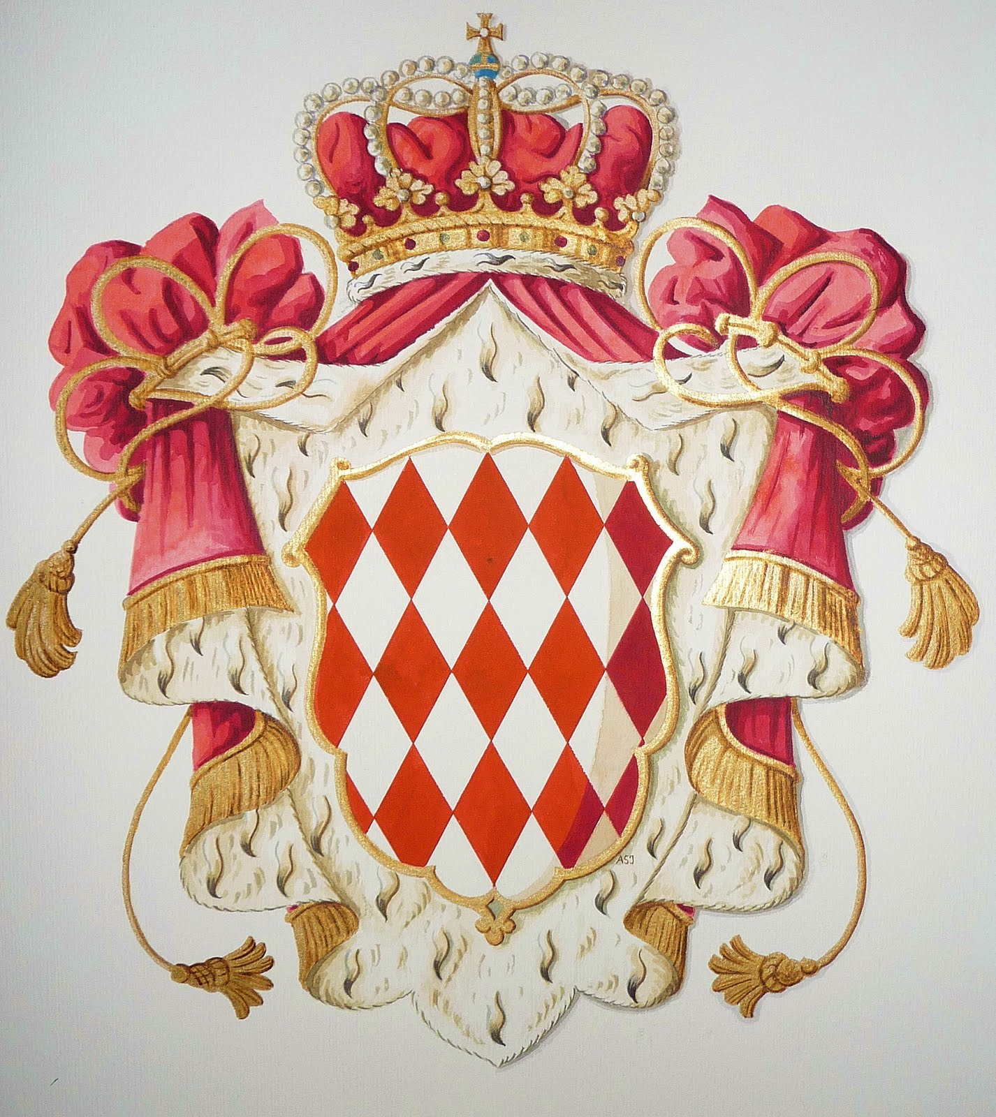 Grimaldi Family Crest