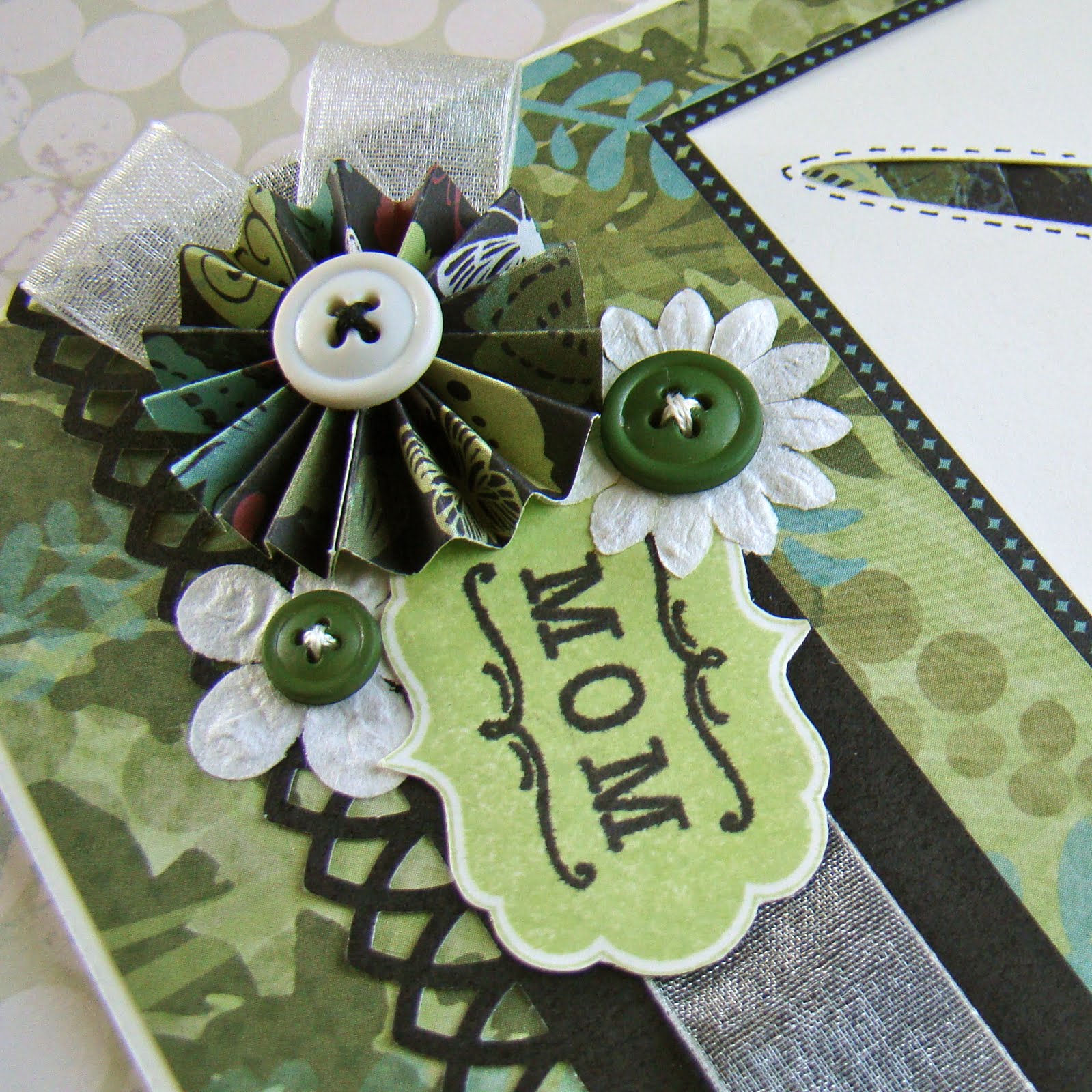 CTMH | Scrapbook Snippets: Dragonfly Mother's Day Card