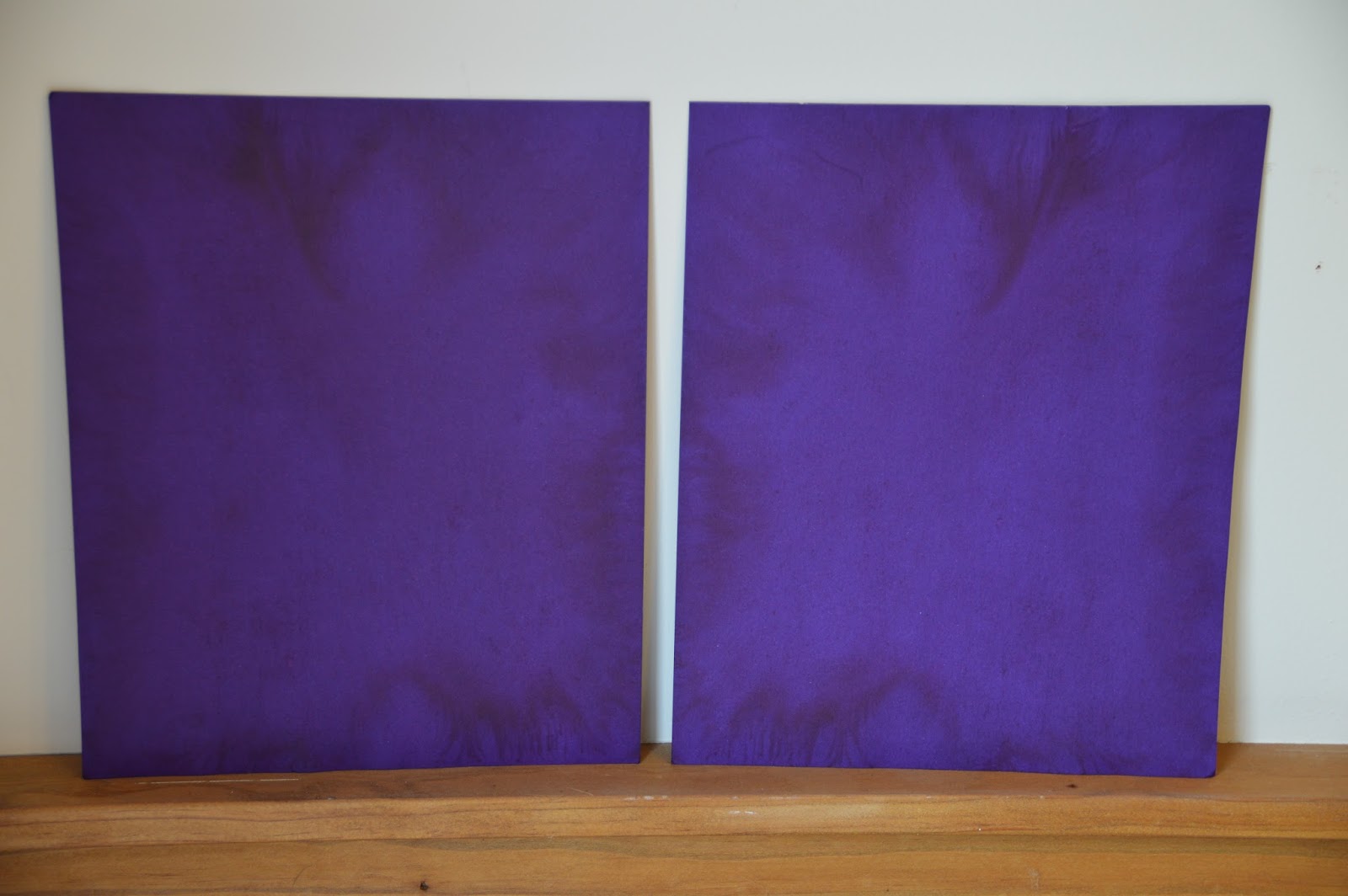 Vinca Taviani's SCA Place: Purple Scrolls: Part I - Dyed Paper