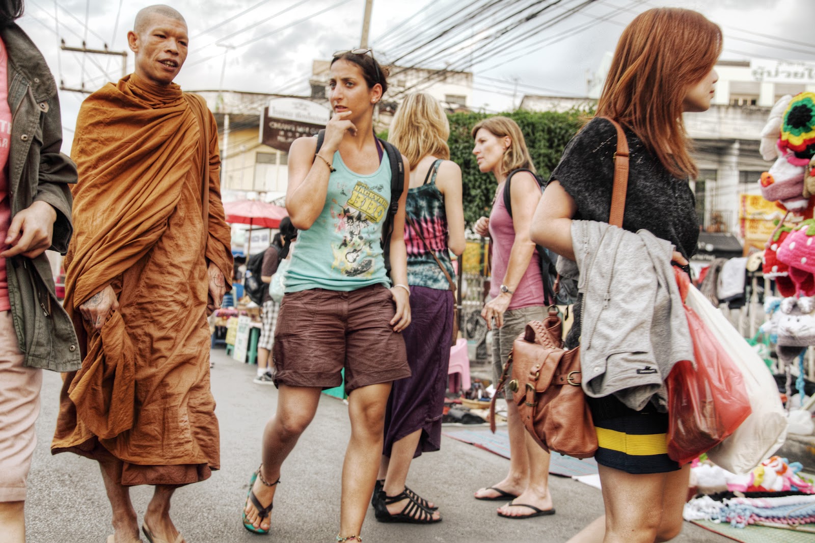 Thai Street Life: “Cultures” Photograph
