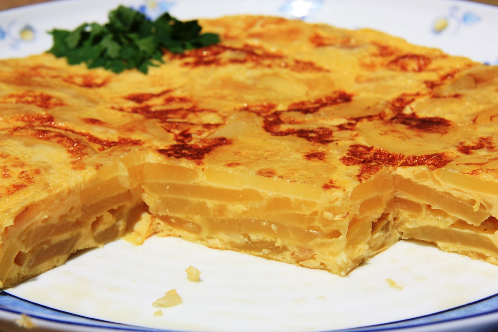 Tentações sobre a Mesa: Tortilla à Moda de la Basi