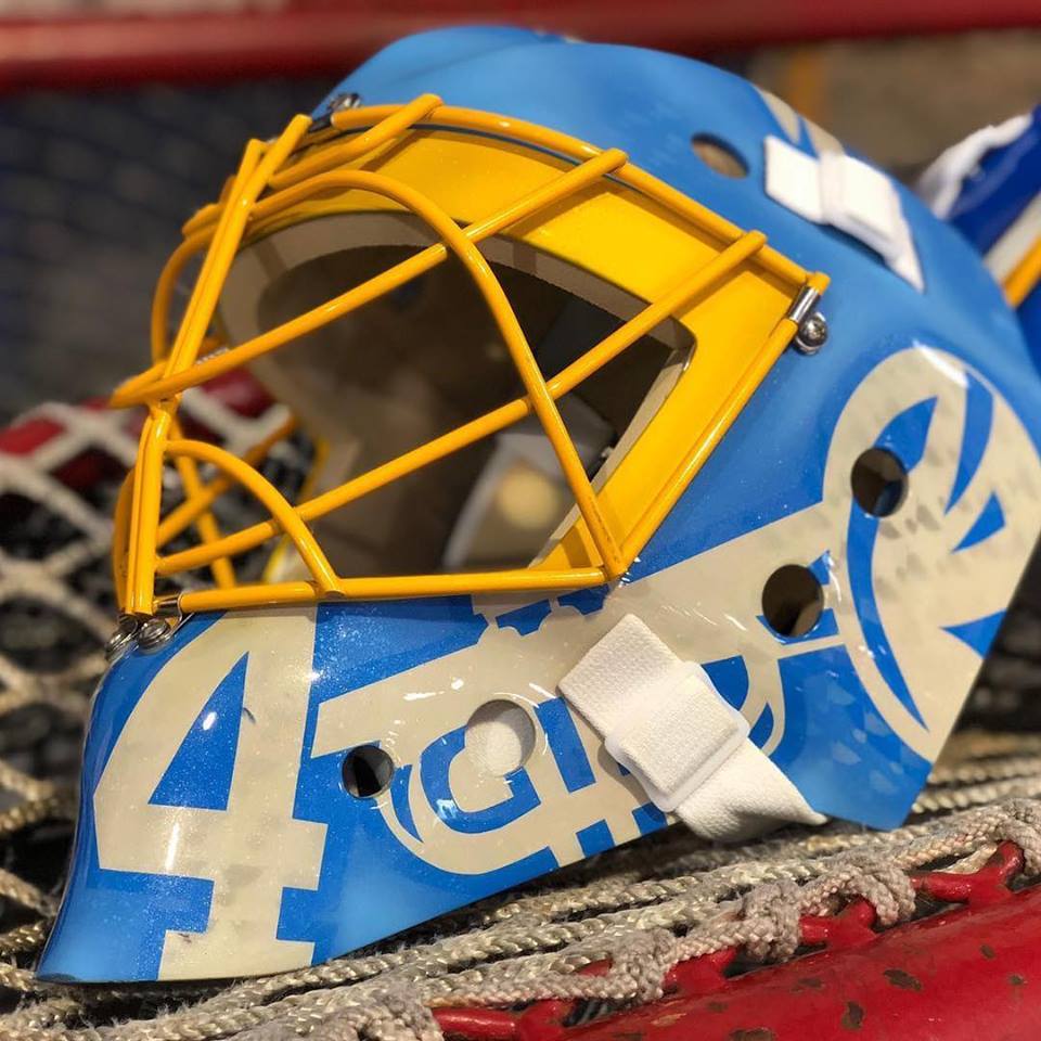 I Love Goalies!: Jake Allen 2018-19 Mask