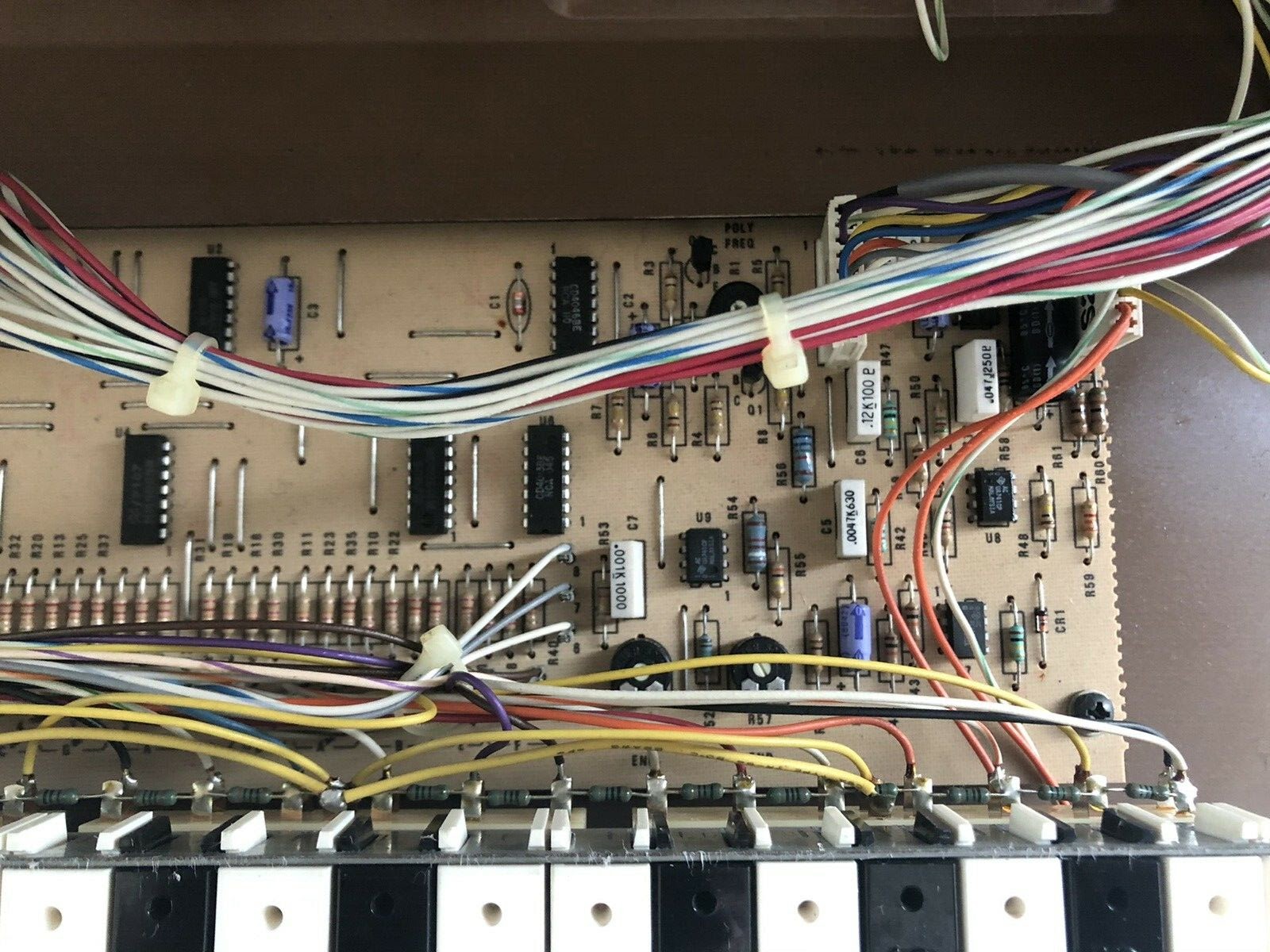 MATRIXSYNTH: Realistic Synthesizer Concertmate MG-1 By Moog 1981 Analog ...