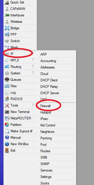 Mikrotik router mac address filtering - linjes