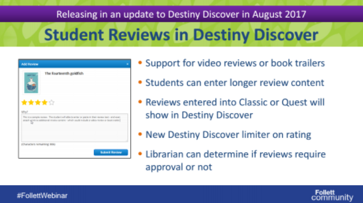 The Library Voice: Have You Upgraded To The NEW Destiny 15.0? Find Out ...