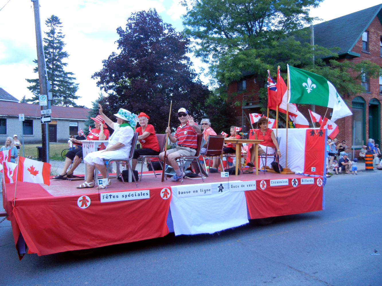 Ronna's Blog: Canada Day parade in my little town