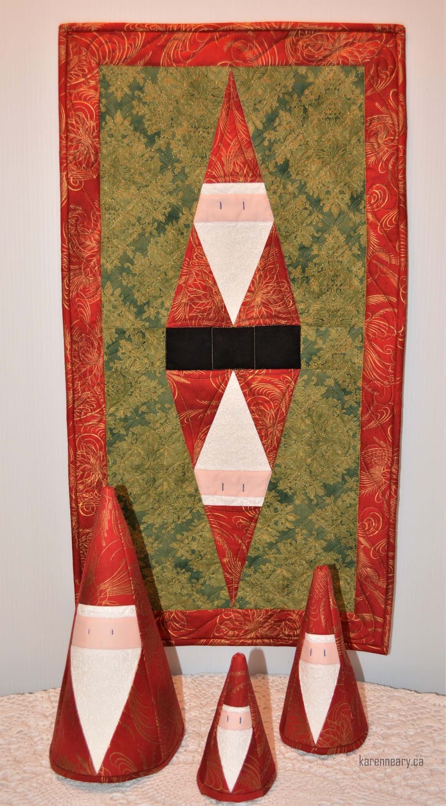 Sew Karen-ly Created...: Nesting Santas