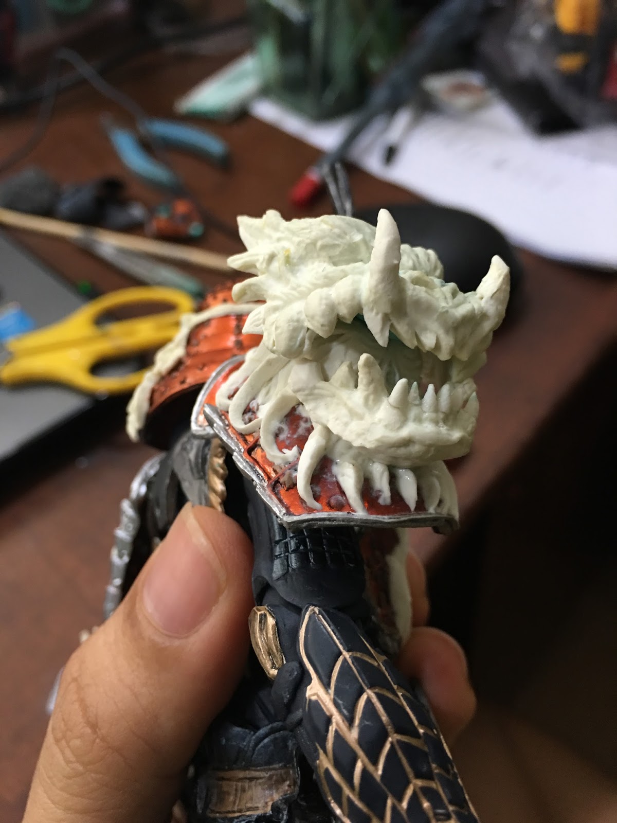 Kamen Rider World: Custom SIC Dark Gaim :D