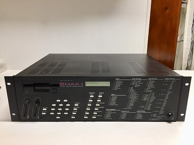 MATRIXSYNTH: E-MU Systems Emax II 'Turbo' w/8Mb RAM and SCSI Drive SN ...