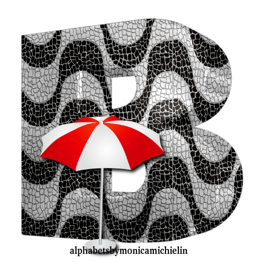 M. Michielin Alphabets: ALFABETO PRAIA DE COPACABANA PNG, COPACABANA ...