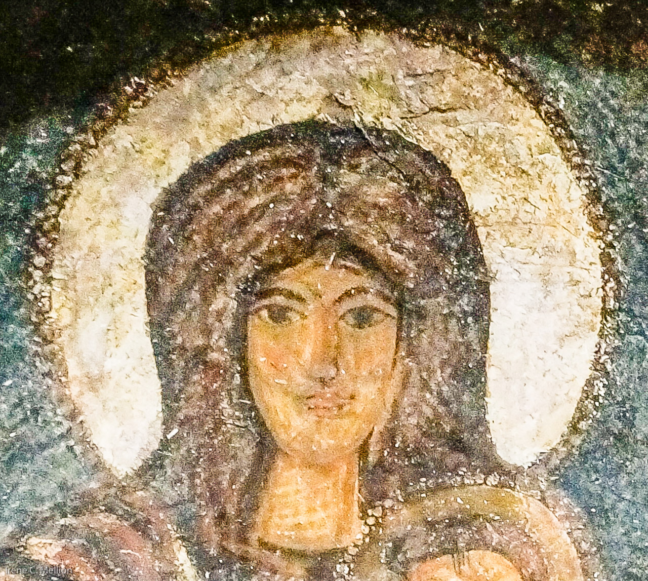 Moe and Irene's RTW blog: The Smiling Virgin Mary