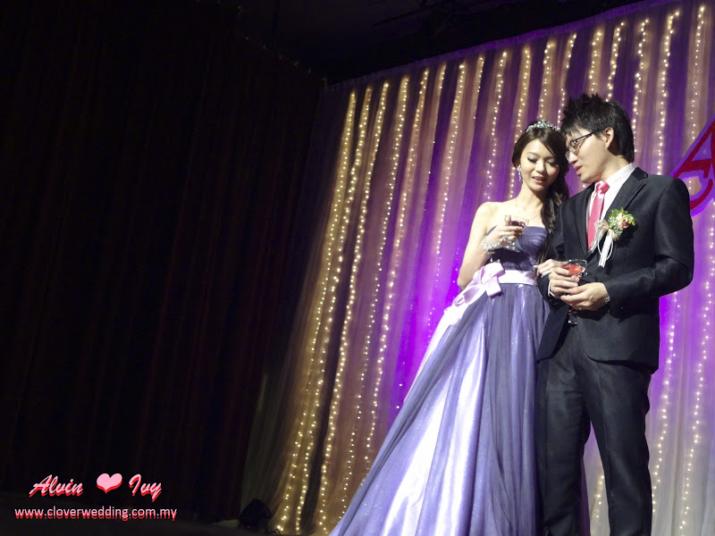 Clover Wedding: Alvin Kerk + Ivy Kong's wedding dinner @ Grand Seaview ...