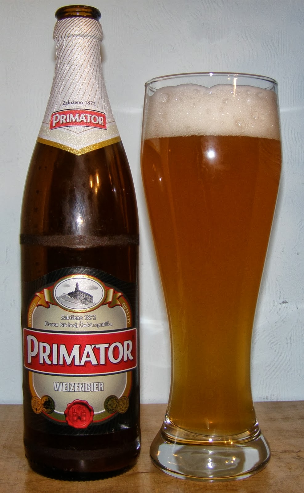 Degustacje pod Płotem: Najlepsze piwo 2013 roku - Primator Weizenbier