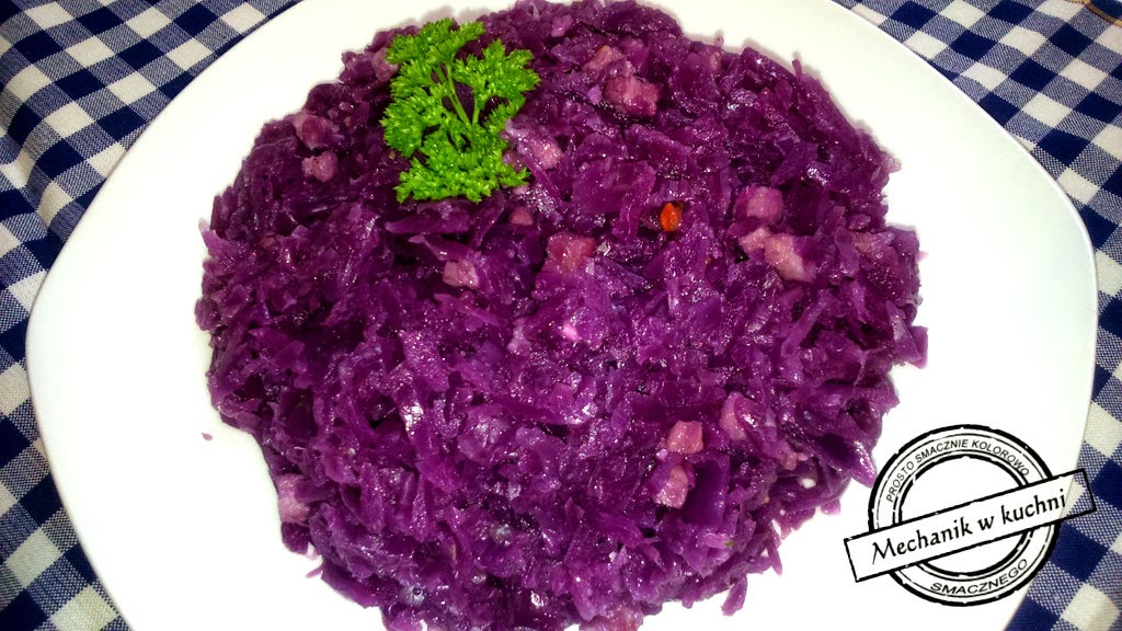 Mechanik w kuchni: Modro kapusta